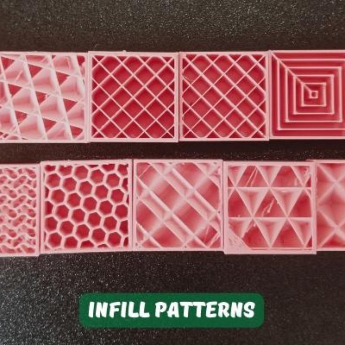 gyroid-infill in 3d printing track | chamlia1