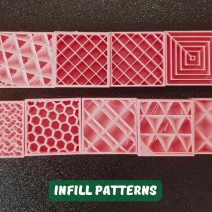 gyroid-infill in 3d printing track | chamlia1