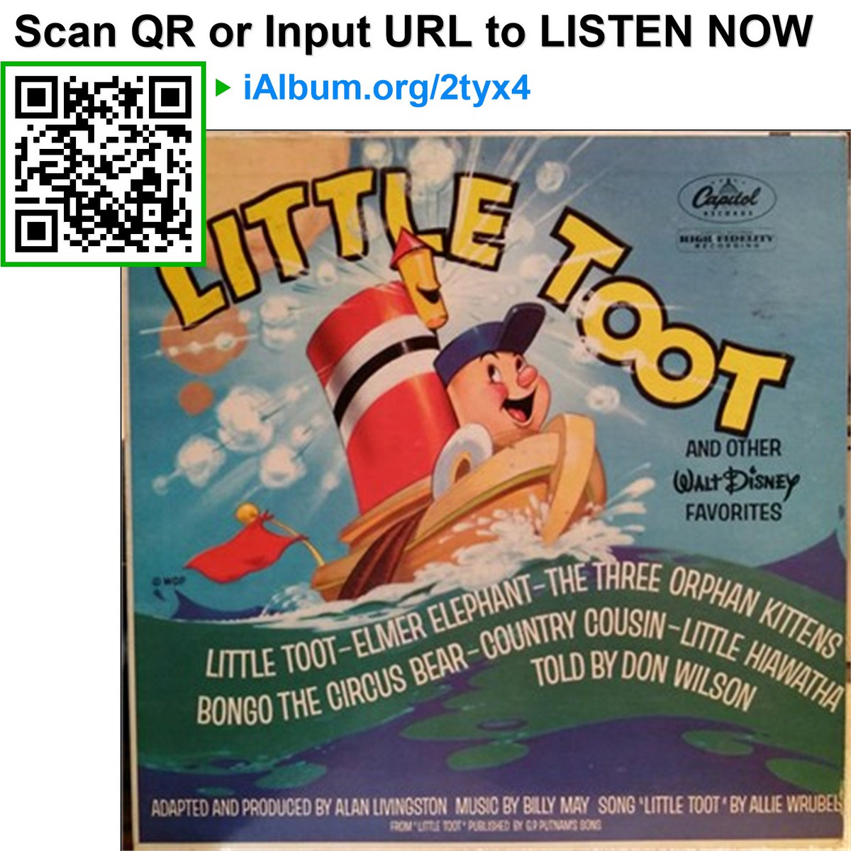 Little Toot and Other Walt Disney Favorites | Don Wilson (4)