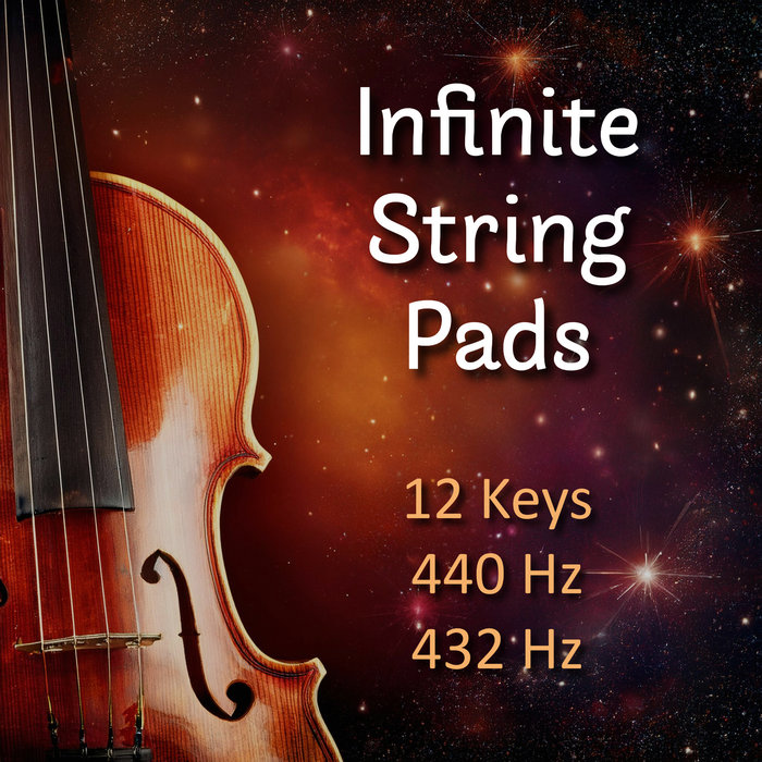 Infinite String Pads | Only Backing Tracks | chusss - The Visitor