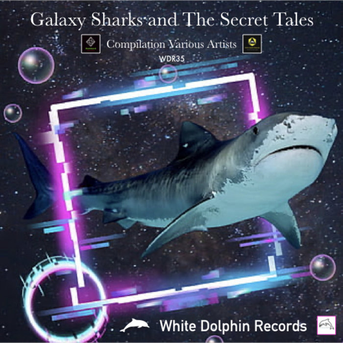 Galaxy Sharks and The Secret Tales | White Dolphin Records WDR35 (Compilation Various Artists ...