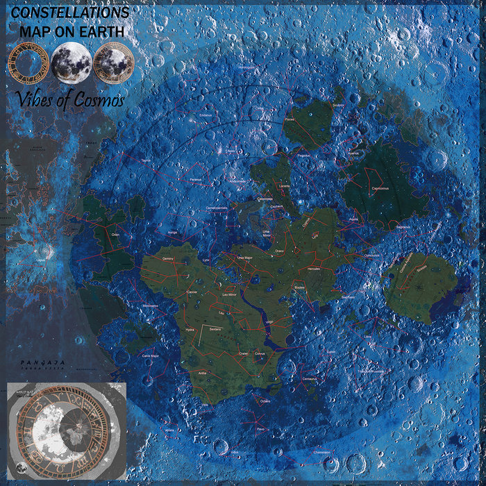 Stars and Constellations Map on Earth | Vibes of Cosmos | Mountaindub