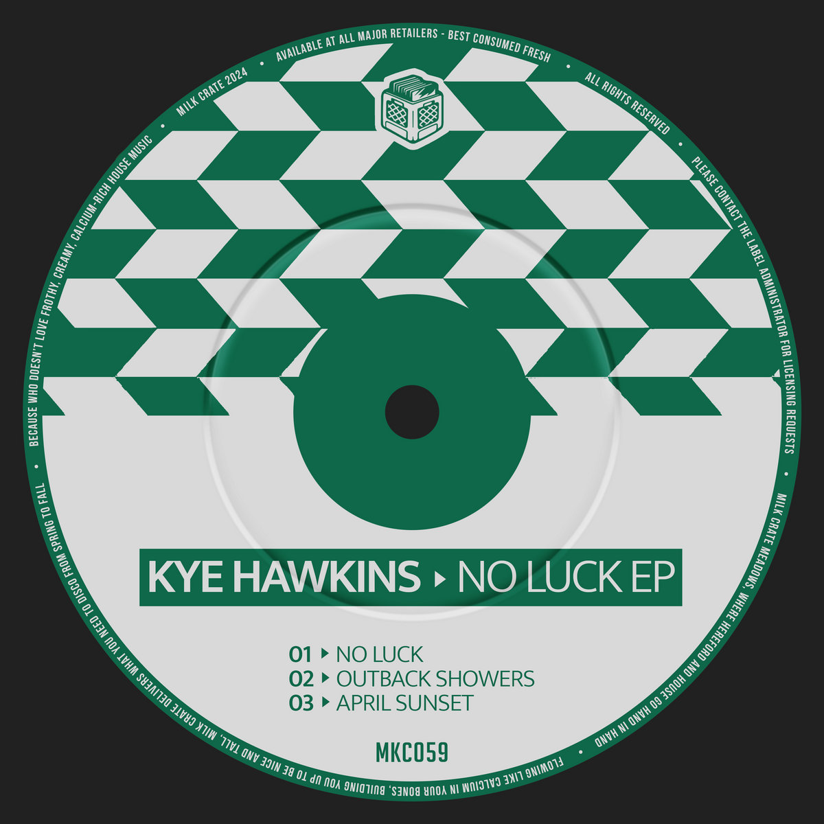 No Luck EP | Kye Hawkins | Milk Crate