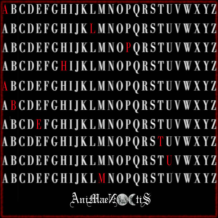 Alphabetum Font Alphabetum Barmanorum Seu Regni Avensis. Editio Altera