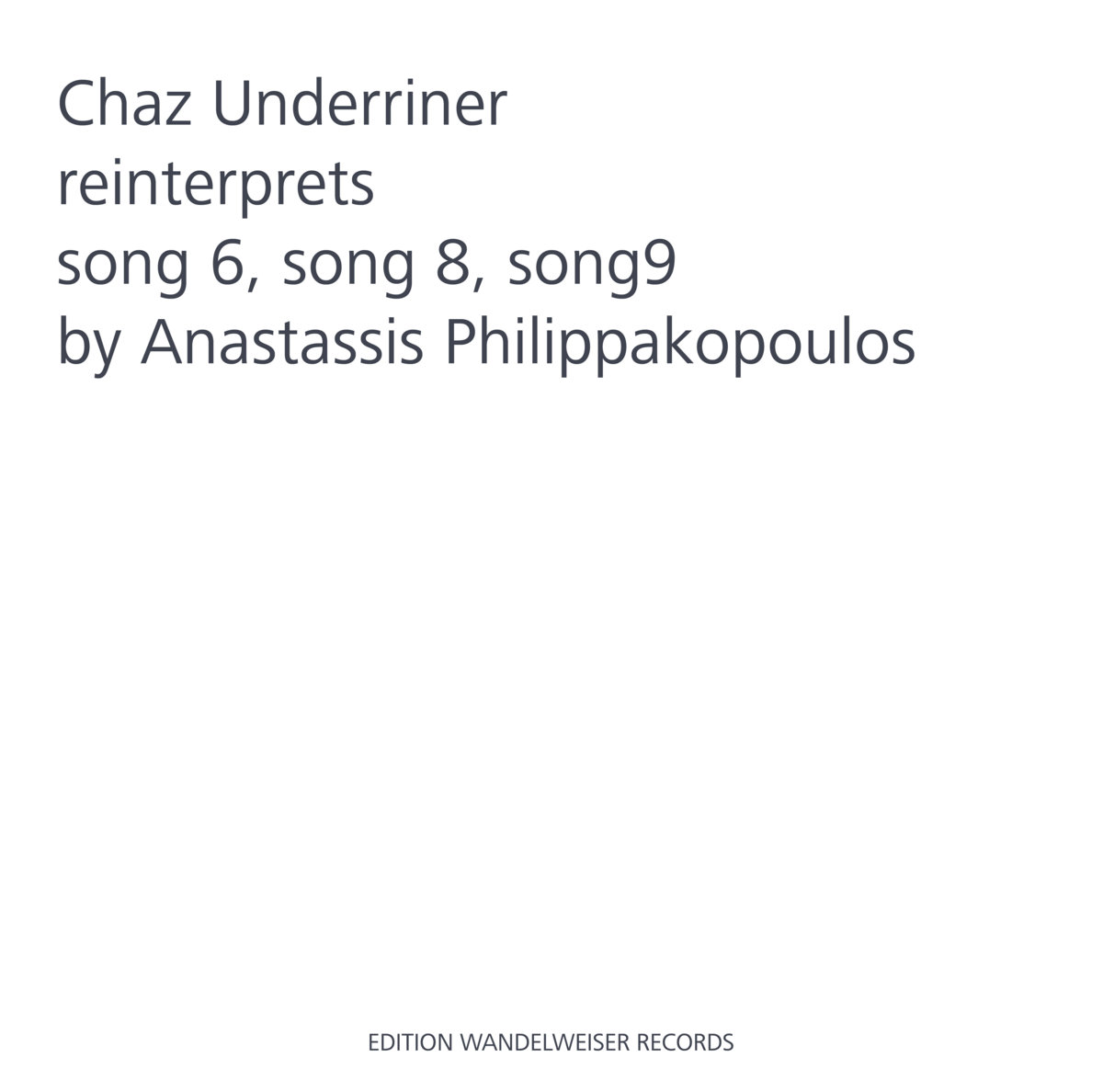 Chaz Underriner reinterprets Anastassis Philippakopoulos | Chaz ...