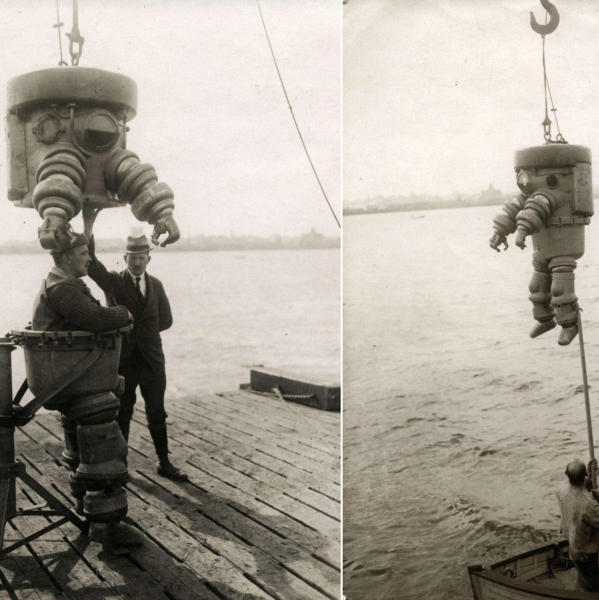 Section of Spaldings Diving Bell | Flights