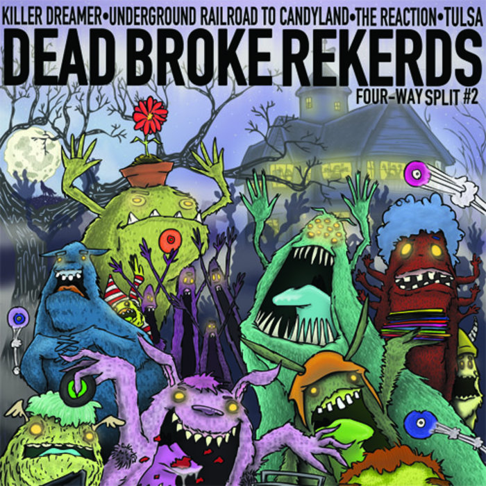 Dead Broke 4-Way Split 7" Vol.2 | Various Artists | Dead Broke Rekerds