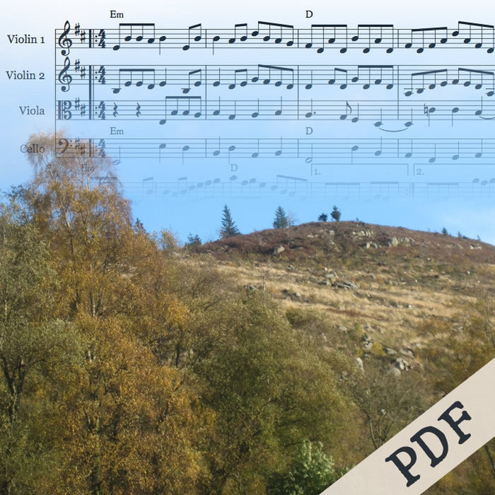 Cooley's Reel - viola, violin or cello harmony parts for traditional ...