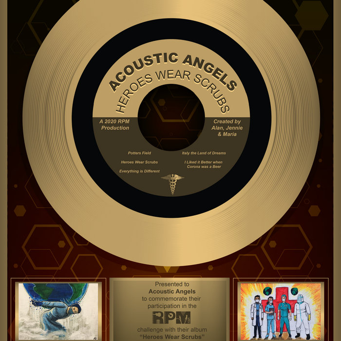 Heroes Wear Scrubs | Acoustic Angels - Frank and Jacqueline Gesek