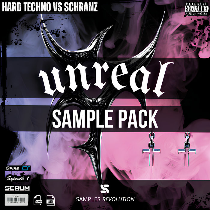UNREAL Sample Pack 2025 (Hard Techno VS Schranz) TOTAL DESTRUCTION | KLANGKUENSTLER, HOLY PRIEST ...
