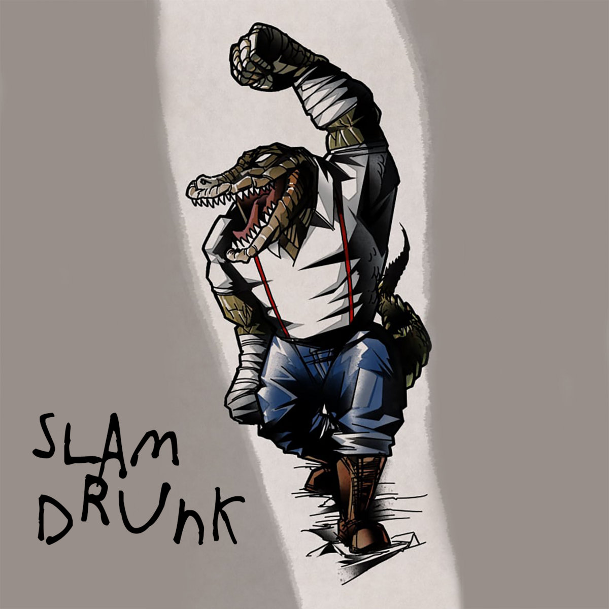 Slam Dancing Drawing