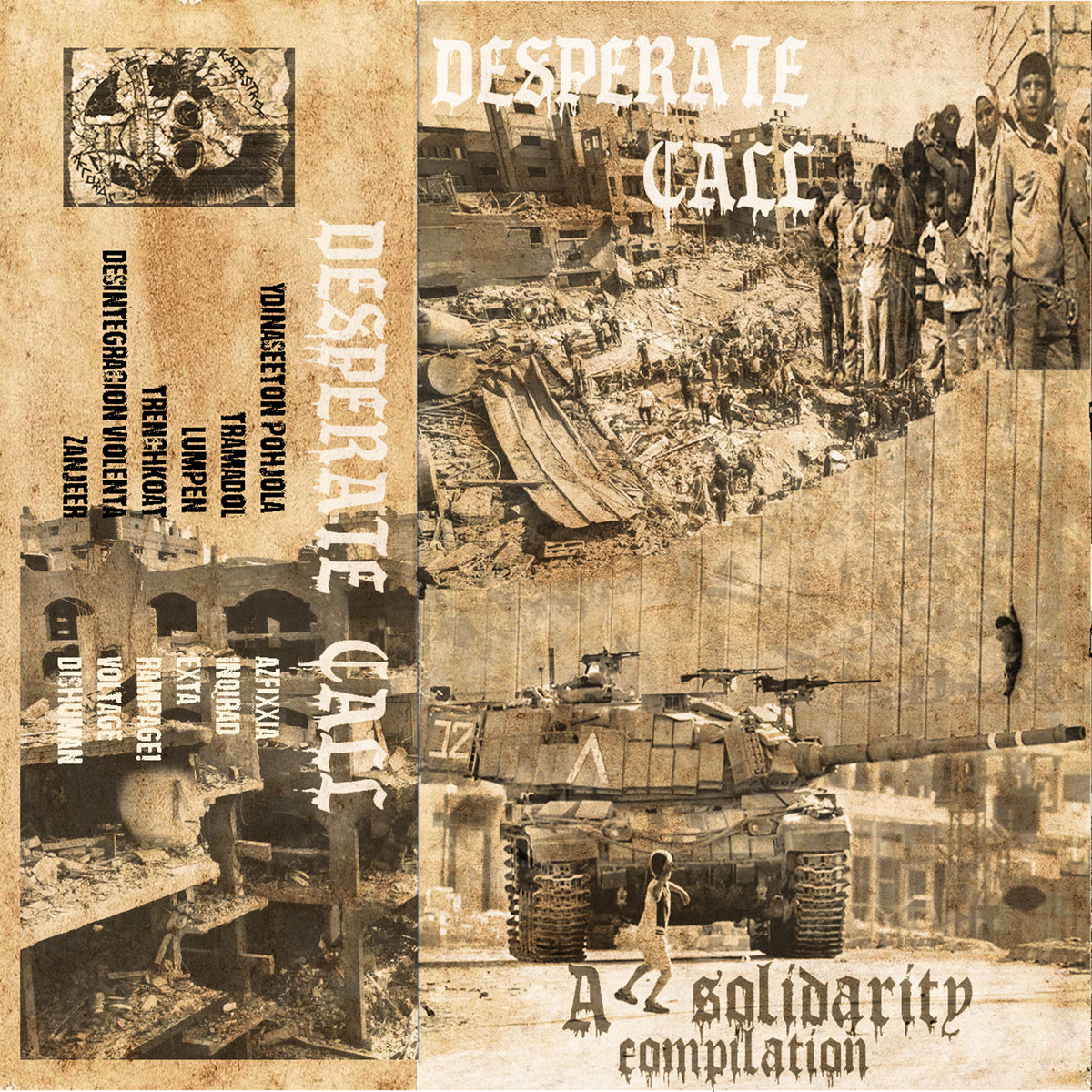 Desperate Call - A solidarity compilation | V.A | Katastrof Records