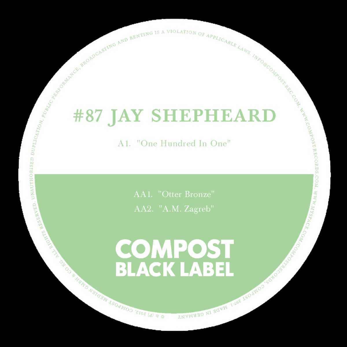 Compost Black Label #87 | Jay Shepheard | Compost Records
