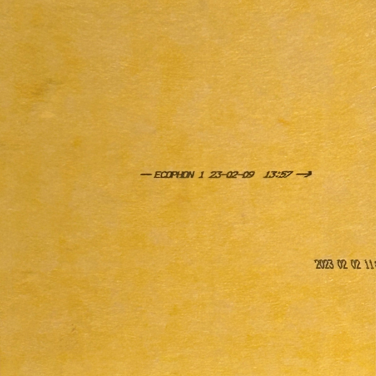 Study in Noise No. 5b - In Tartu Town Square | Murray Robertson