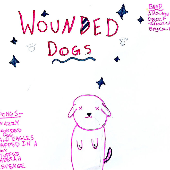 Wounded Dogs | Bald Eagles | 3 O'Clock Rock Records