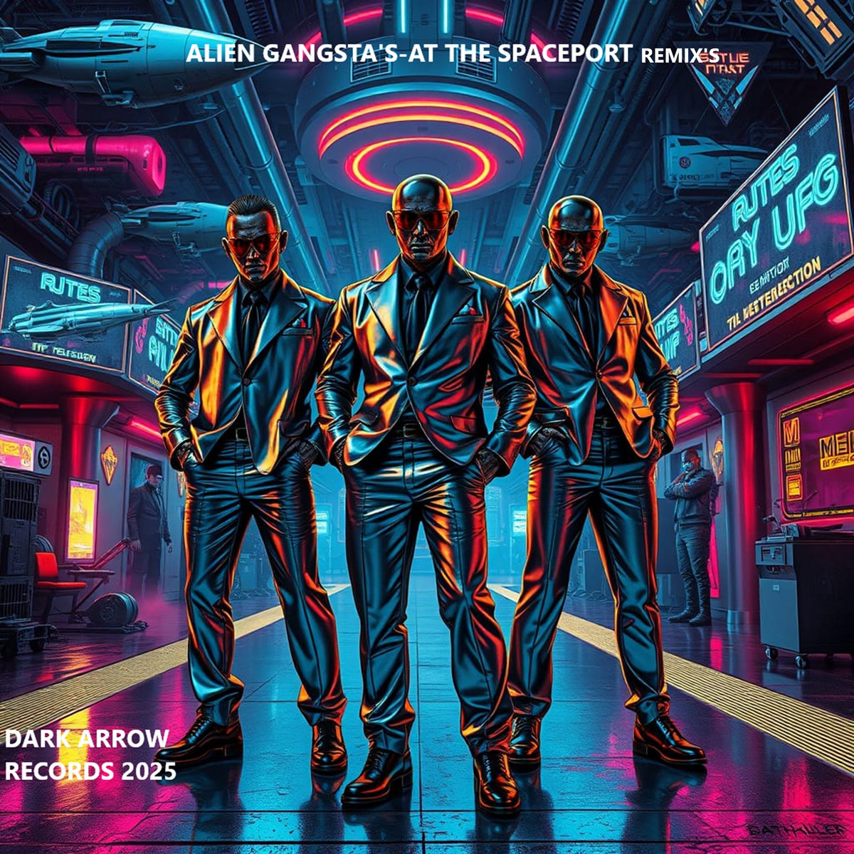 At The Spaceport Remix's | Alien Gangsta's | Synthetic Scum