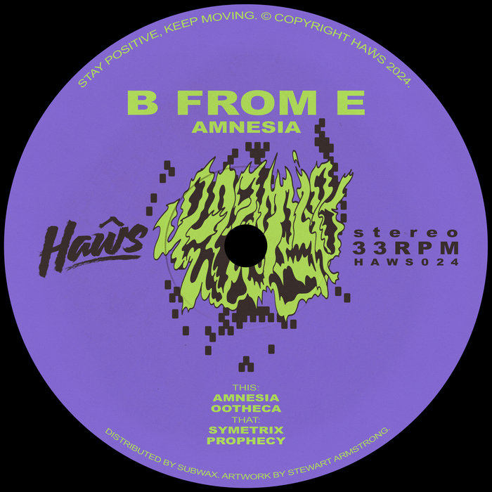 Amnesia | B From E | Haŵs