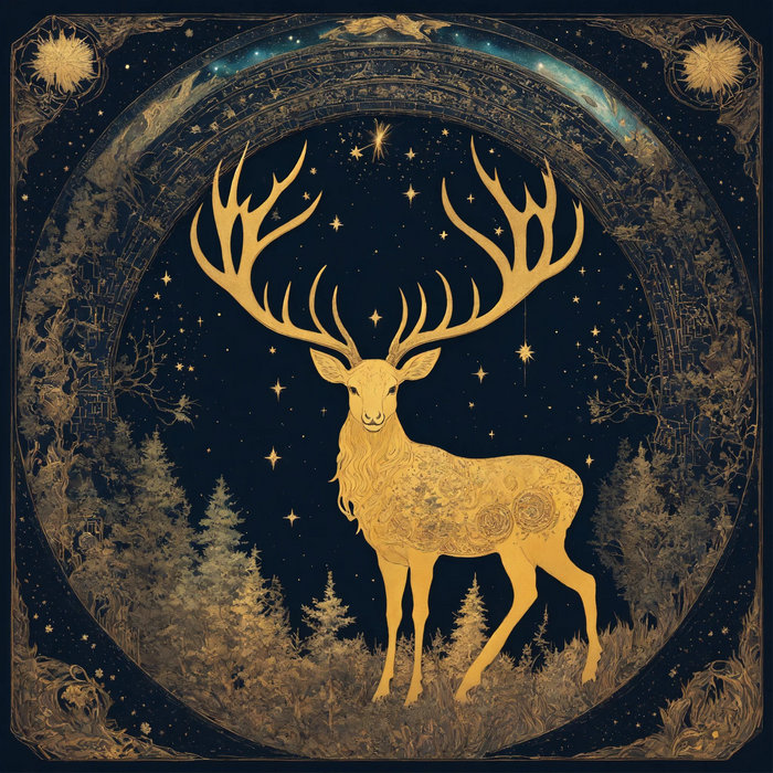 Forest Friend | Gold Elk