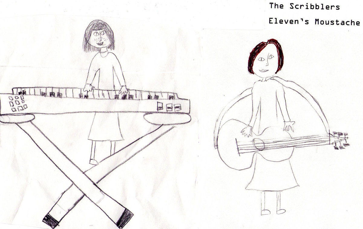 Eleven's Mustache | The Scribblers