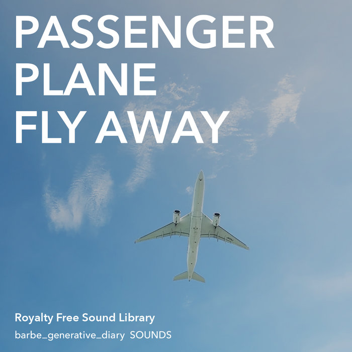Passenger Plane Fly Away Sound Library Airport Japan | barbe_generative ...