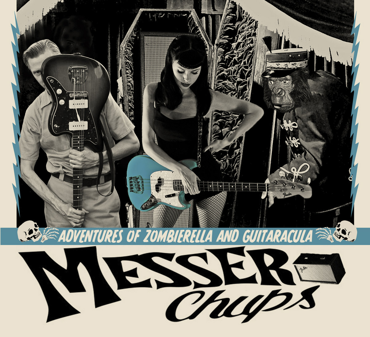 the Adventures of Zombierella and Guitaracula | Messer Chups