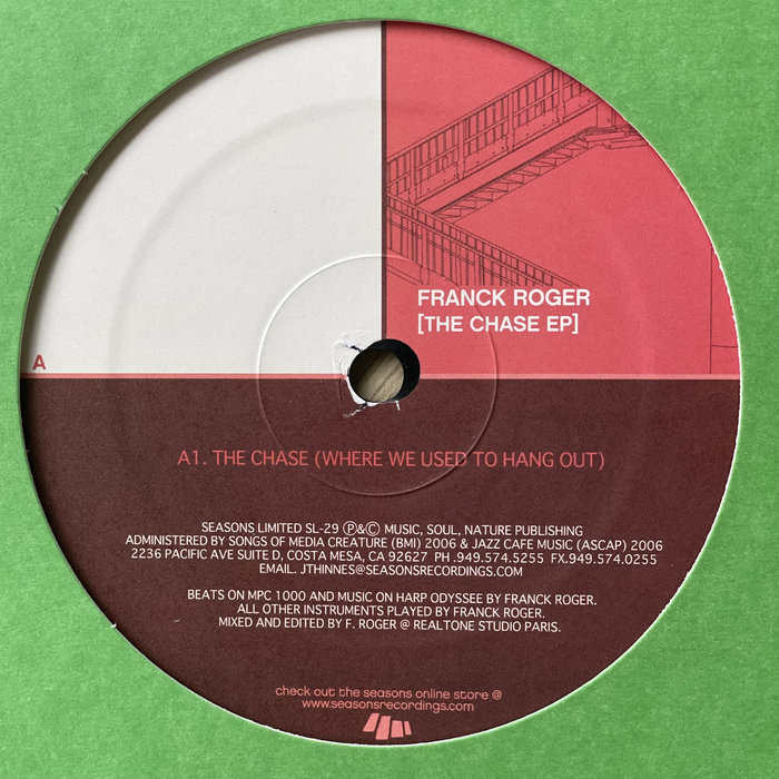 Franck Roger 'The Chase' EP | Seasons Recordings