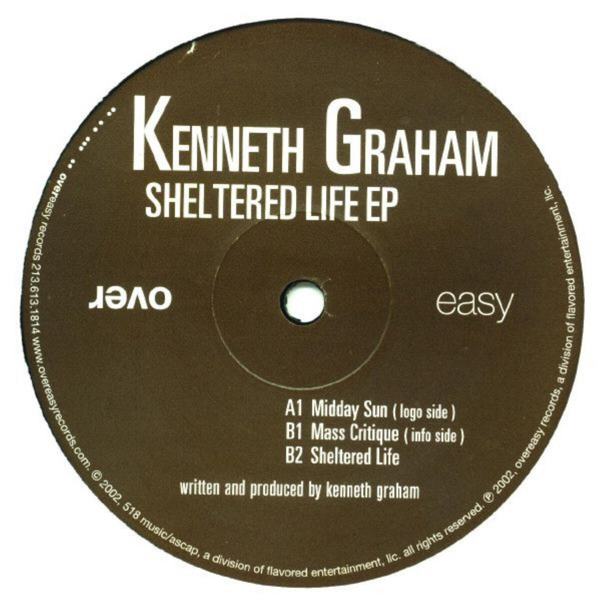 Sheltered Life EP | Kenneth Graham | Controlteam