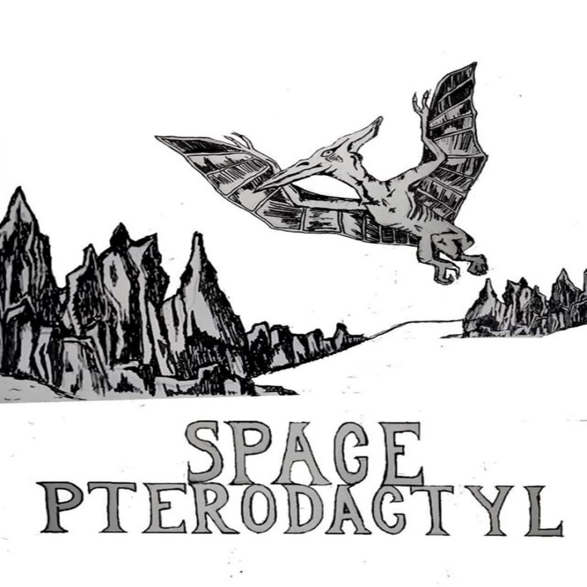 Black Jesus Beach Space Pterodactyl