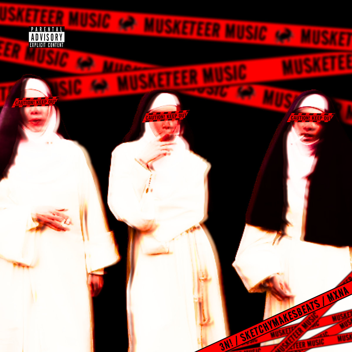 musketeer music. (deluxe.) | 3N!, Mxna & sketchymakesbeats | 3N!