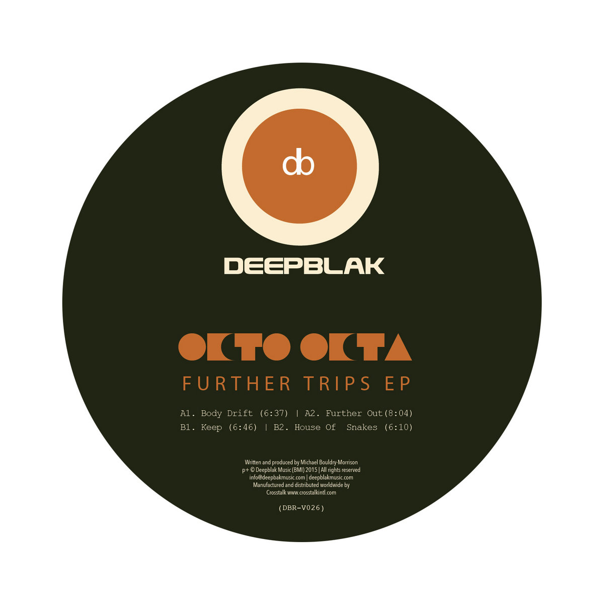 Octo-Octa - Further Trips EP [DBR-V026] | Octo Octa | deepblak