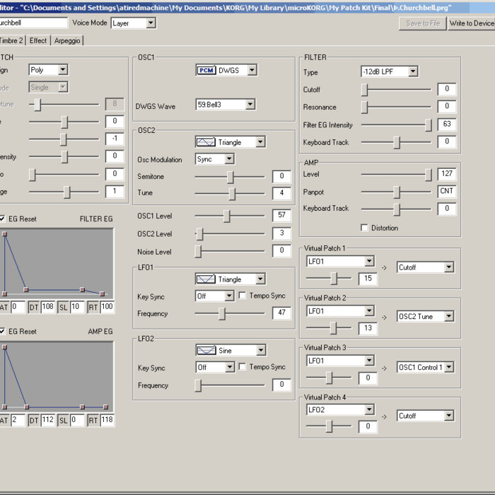 MicroKORG Patch Library -- ATTN: Read description for new link, more ...