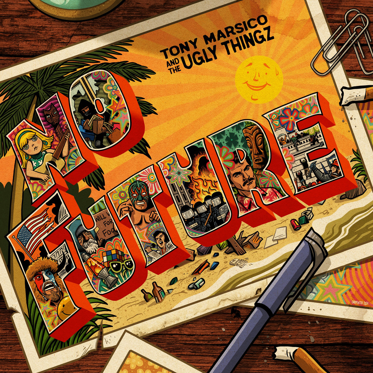 No Future | Tony Marsico and the Ugly Thingz | Rum Bar Records