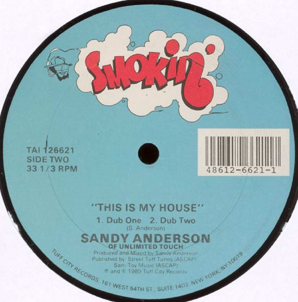 This Is My House | Sandy Anderson of Unlimited Touch | Tuff City Records