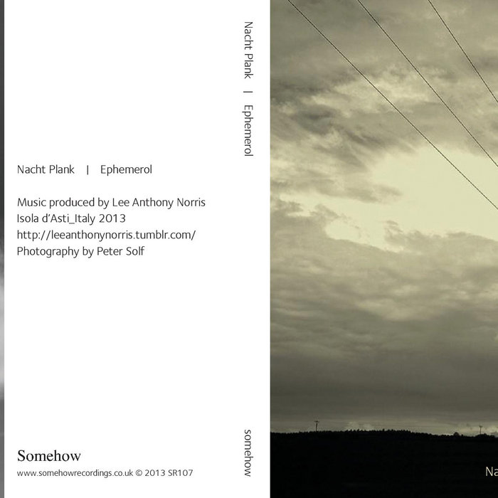 Ephemerol | Nacht Plank | nacht plank