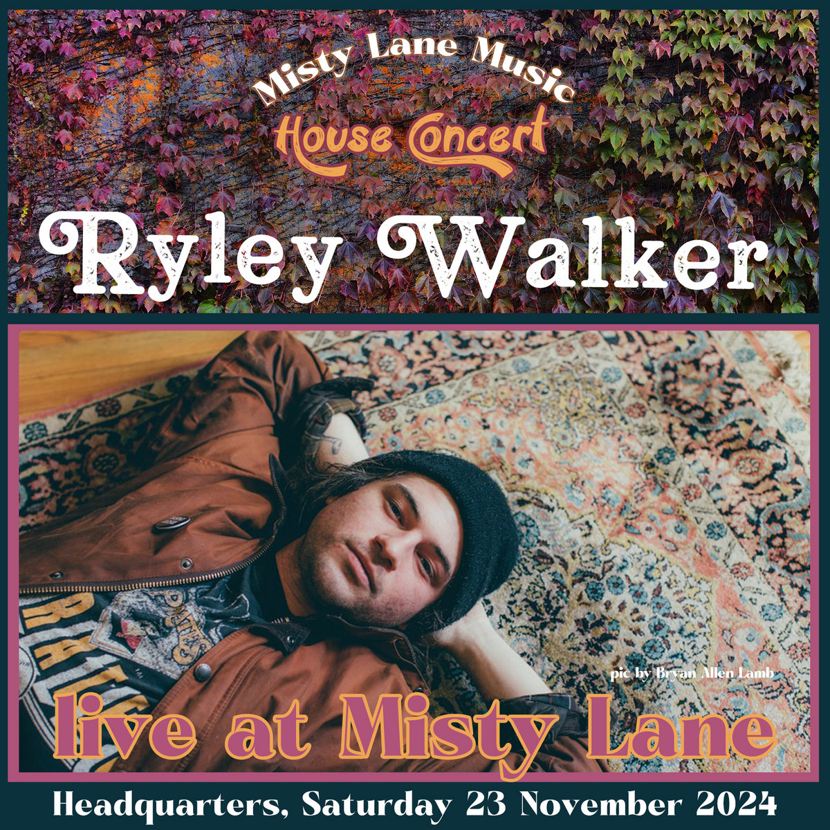 RYLEY WALKER Live At Misty Lane HQ | MISTY LANE MUSIC