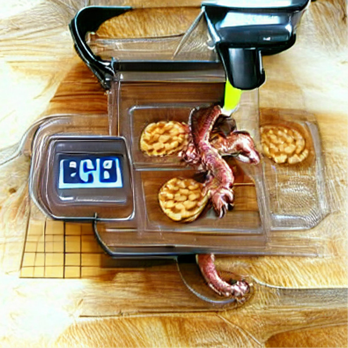 Octopus Waffle Inches | Matt Craig Culbertson | mattcraigculbertson