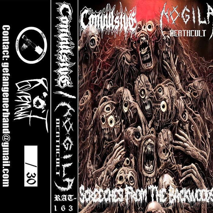 RAT-163 - Convulsive / Mogila Deathcult - Screeches From The Backwoods ...