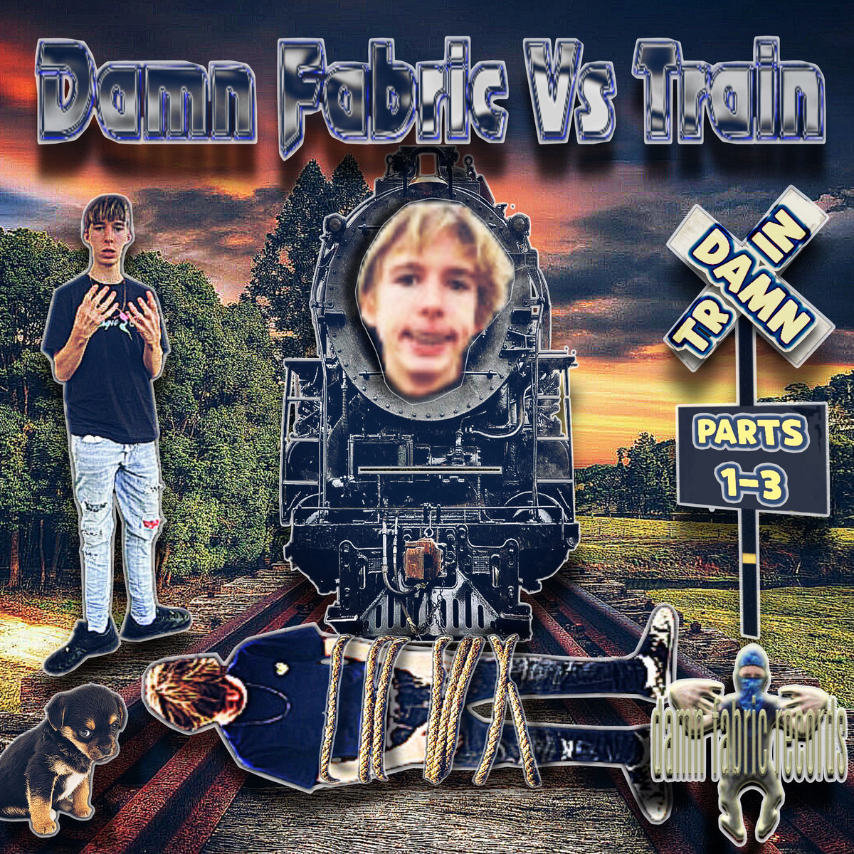 Damn Fabric VS Train: Parts 1-3 | Damn Fabric