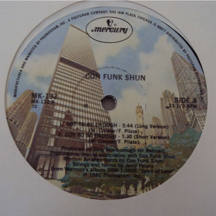 Got To Be Enough (Dubplate Disco Edit) | Con Funk Shun | DUBPLATE DISCO