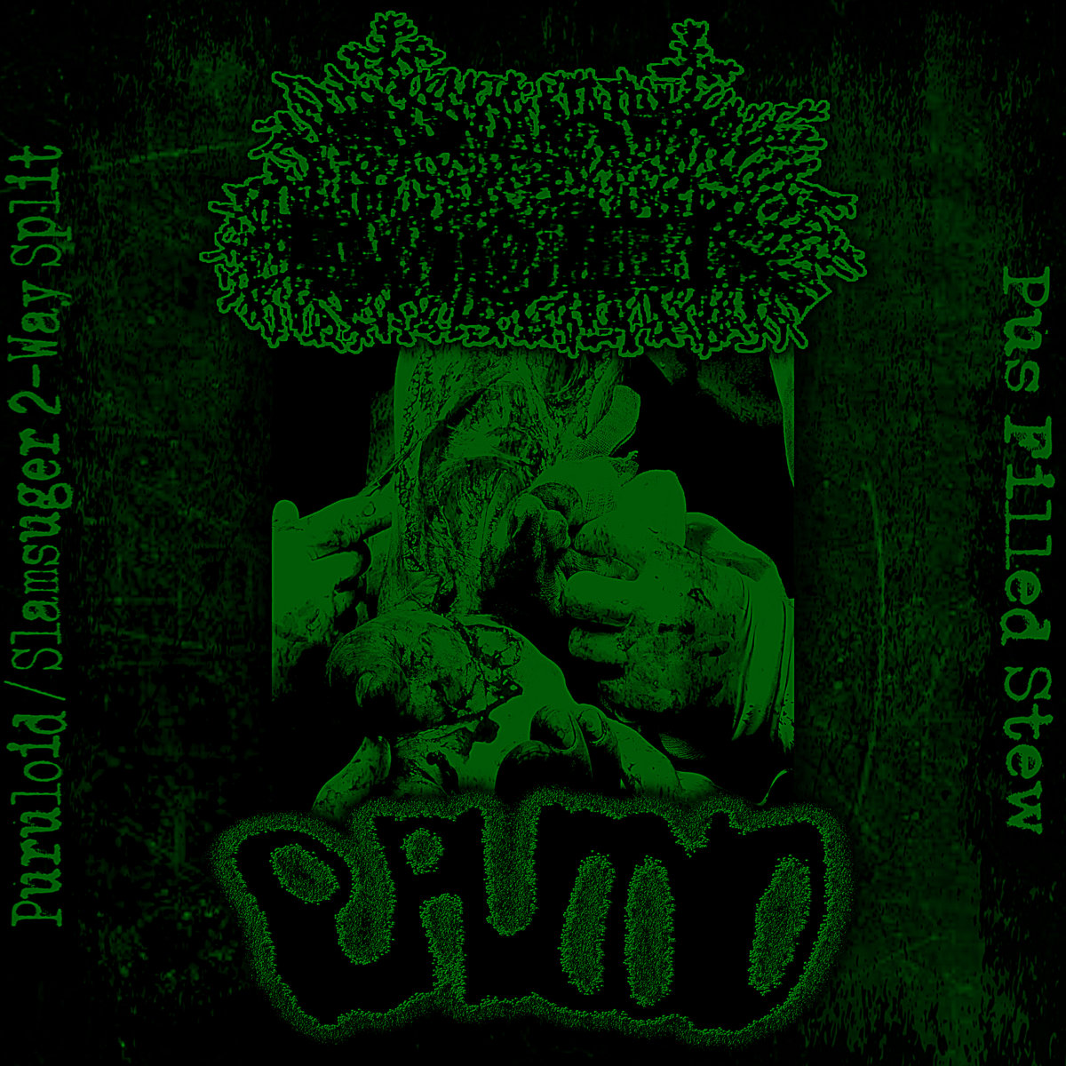 Slamsuger / Puruloid 2-Way Split | Puruloid, Slamsuger | Yed Records