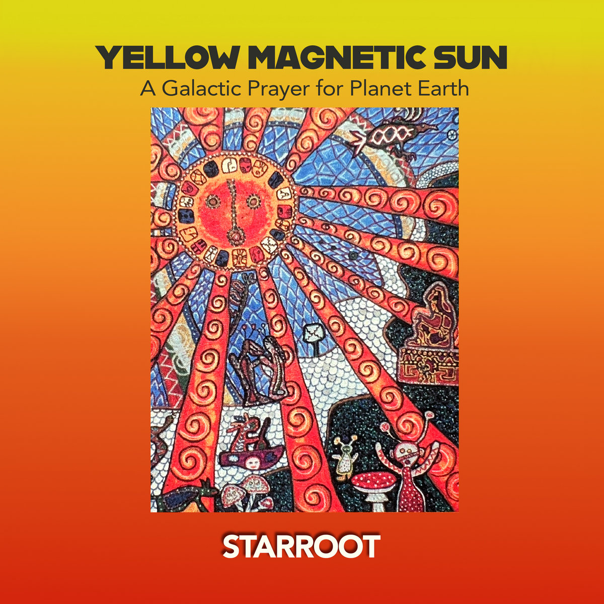 Yellow Magnetic Sun | Starroot