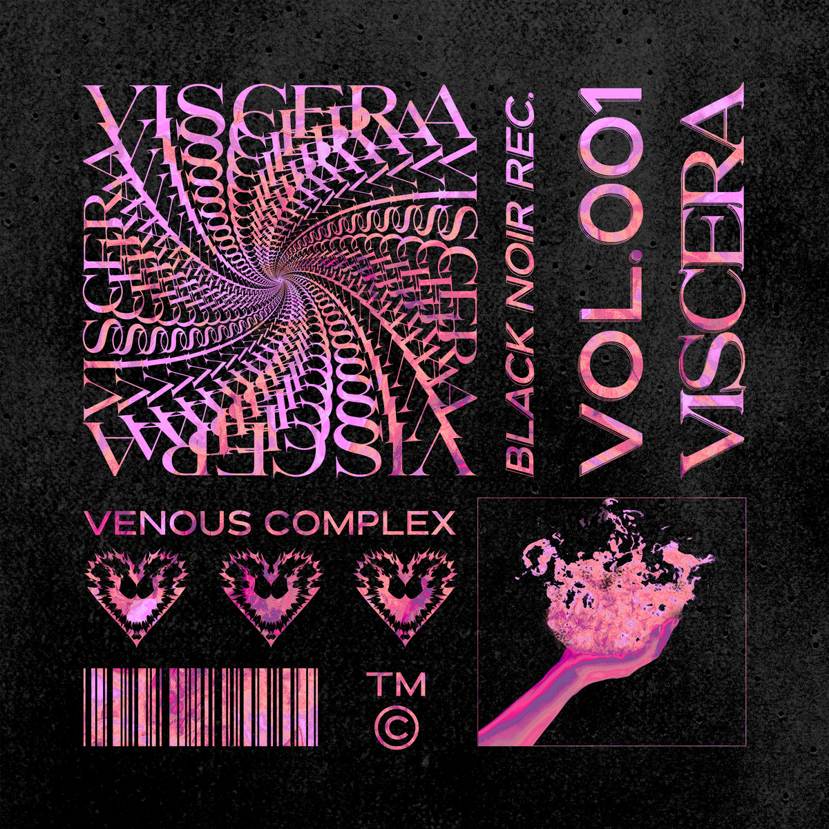 Venous Complex - Viscera - BNR VOL.1 | BLACK NOIR RECORDINGS