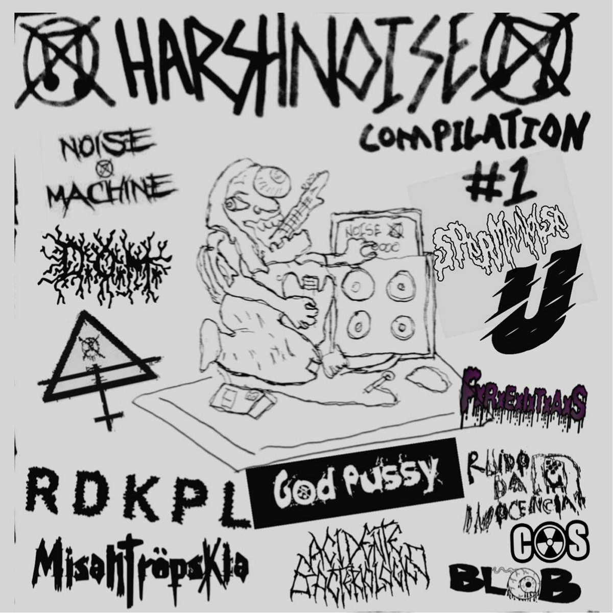 Harshnoise compilation- Volume #1 | Brutalize Netlabel