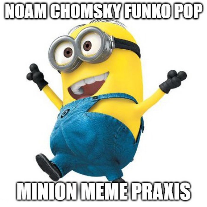 Minion Meme Praxis | Noam Chomsky Funko Pop | Garden Mice