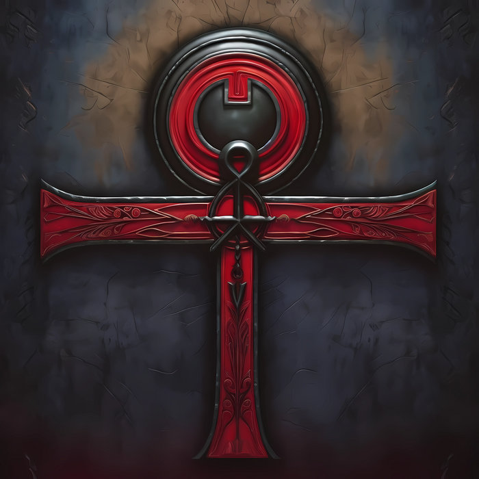 Black | Red Ankh