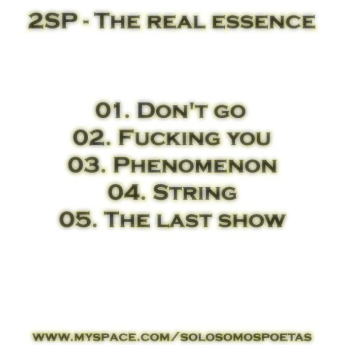 The Real Essence | 2SP
