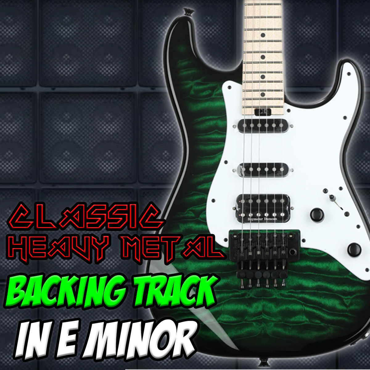 Classic Heavy Metal in E Minor | Black Cat Backing Tracks