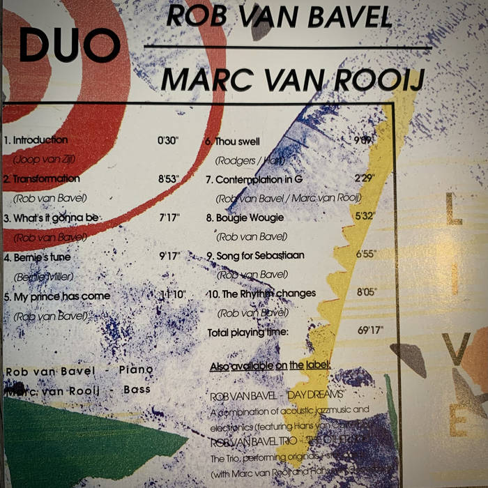 Song for Sebastiaan | Duo Rob van Bavel/Marc van Rooij | Rob van Bavel