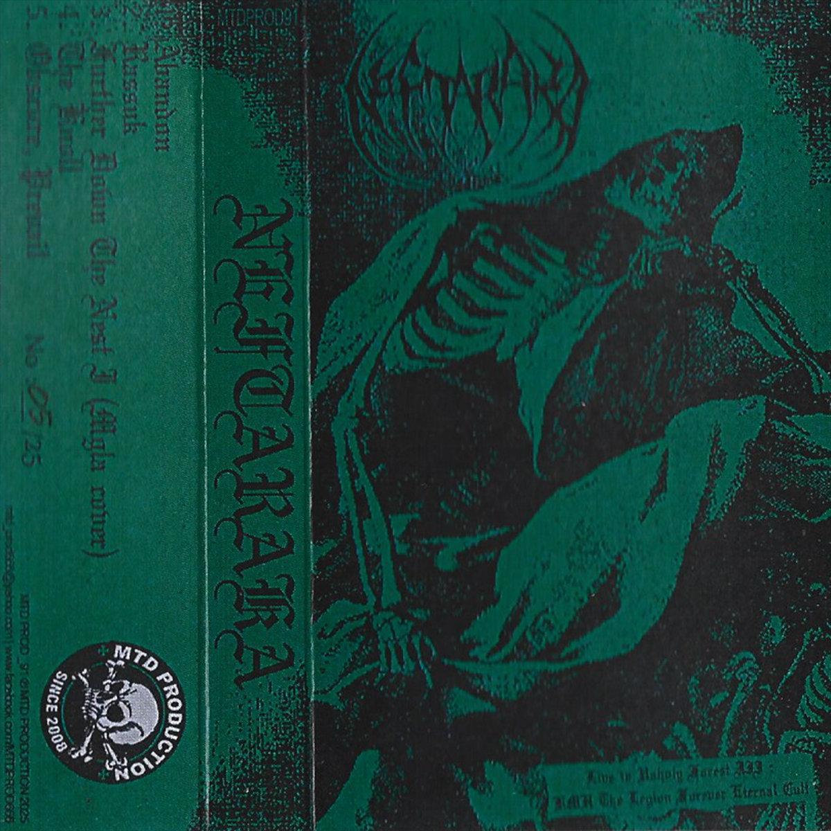 Live in Unholy Forest III : BMH The Legion Forever Eternal Cult | NEFTARAKA