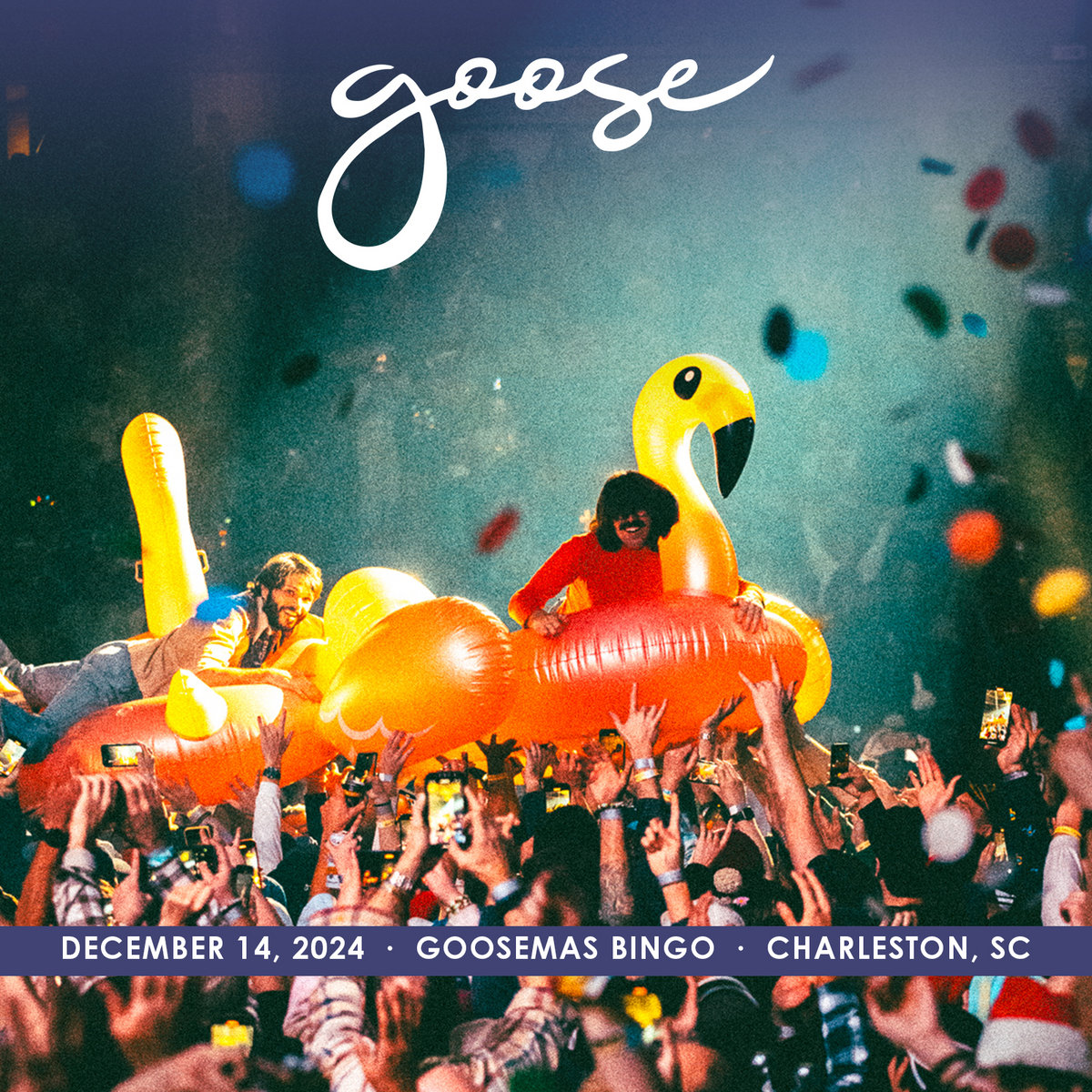 2024/12/14 Goosemas Bingo, North Charleston, SC | Goose